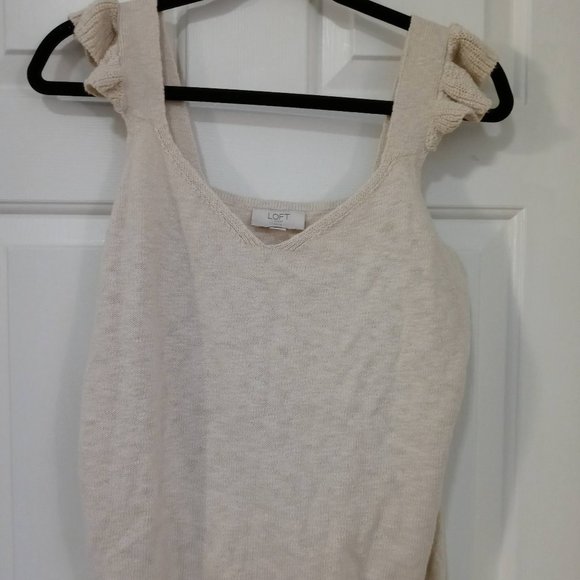 LOFT | Sweaters | Loft Beige Summer Sweater | Poshmark